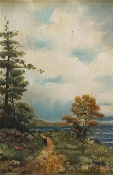 Frances Louise Baker | Forest Edge by the Ocean (20th Century) | MutualArt