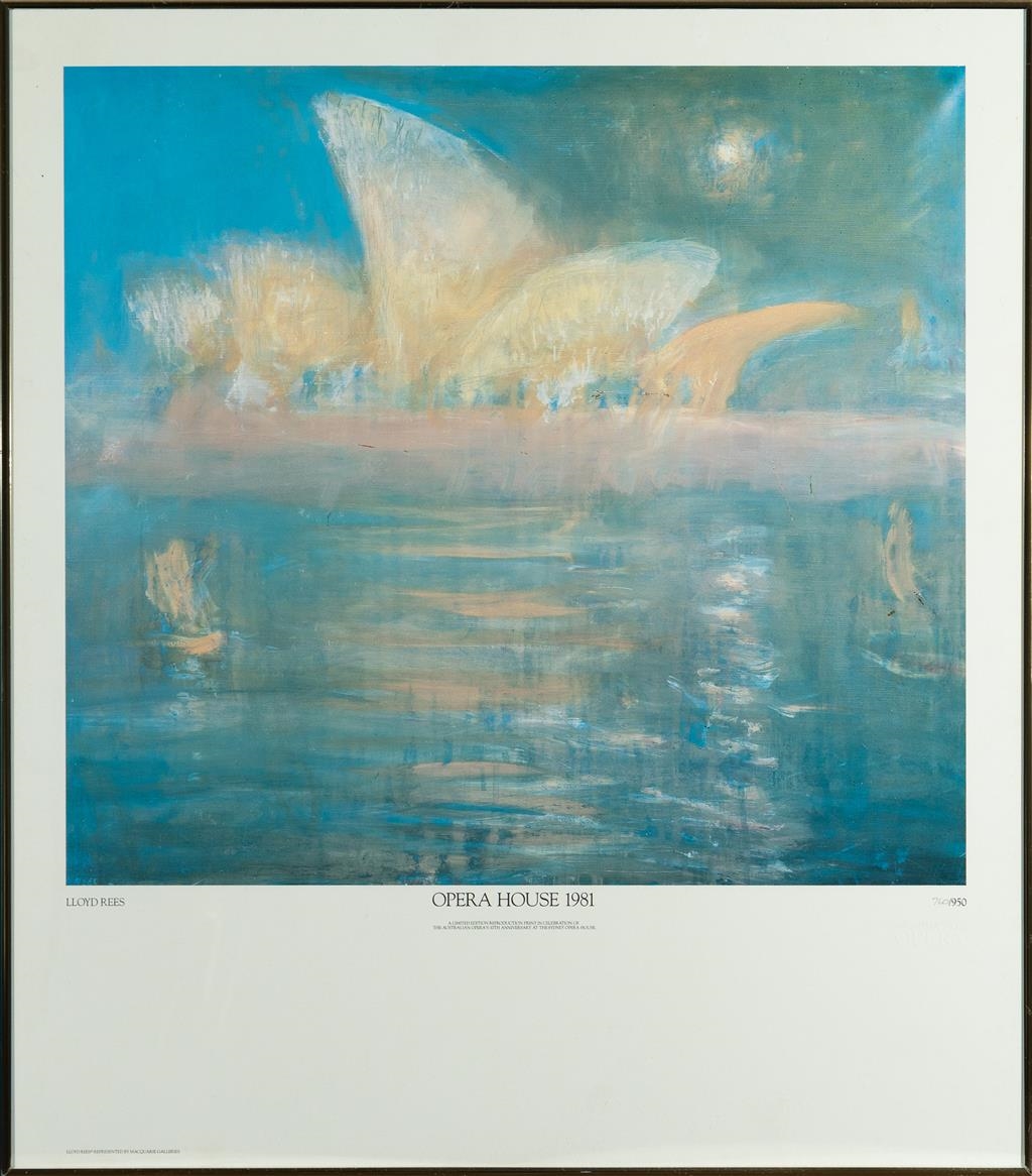 Lloyd Rees | A framed print of a Ltd Edition reproduction print 760/950 ...