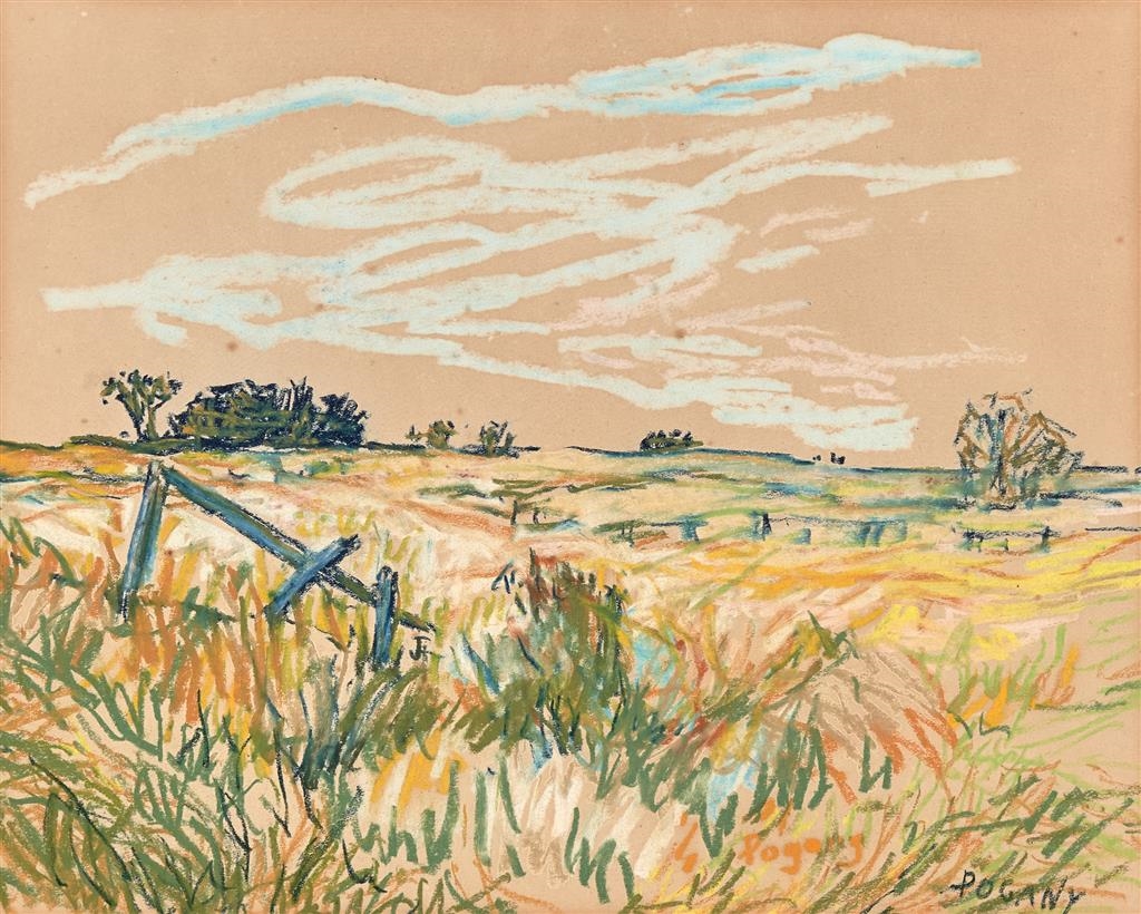 Margit Pogany | Wispy Clouds | MutualArt