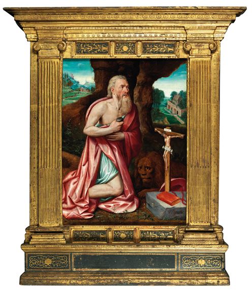Antwerp Mannerist School, 16th Century | The Penitent Saint Jerome | MutualArt