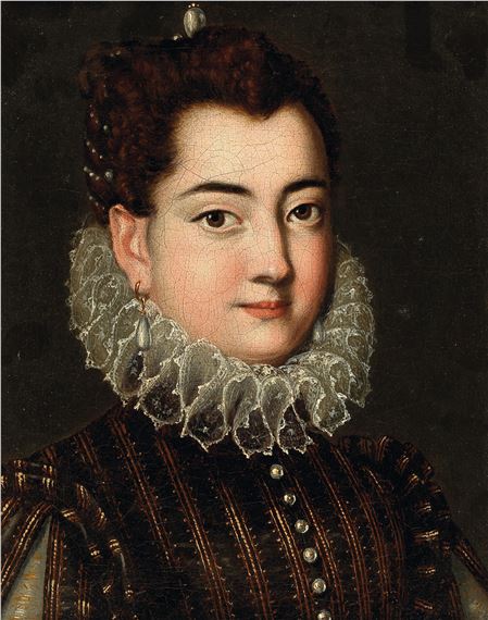 Florentine School, 16th Century | Portrait of Clelia Farnese | MutualArt
