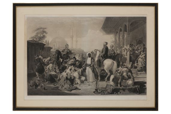 Sir William Allan | The Slave Market, Constantinople | MutualArt