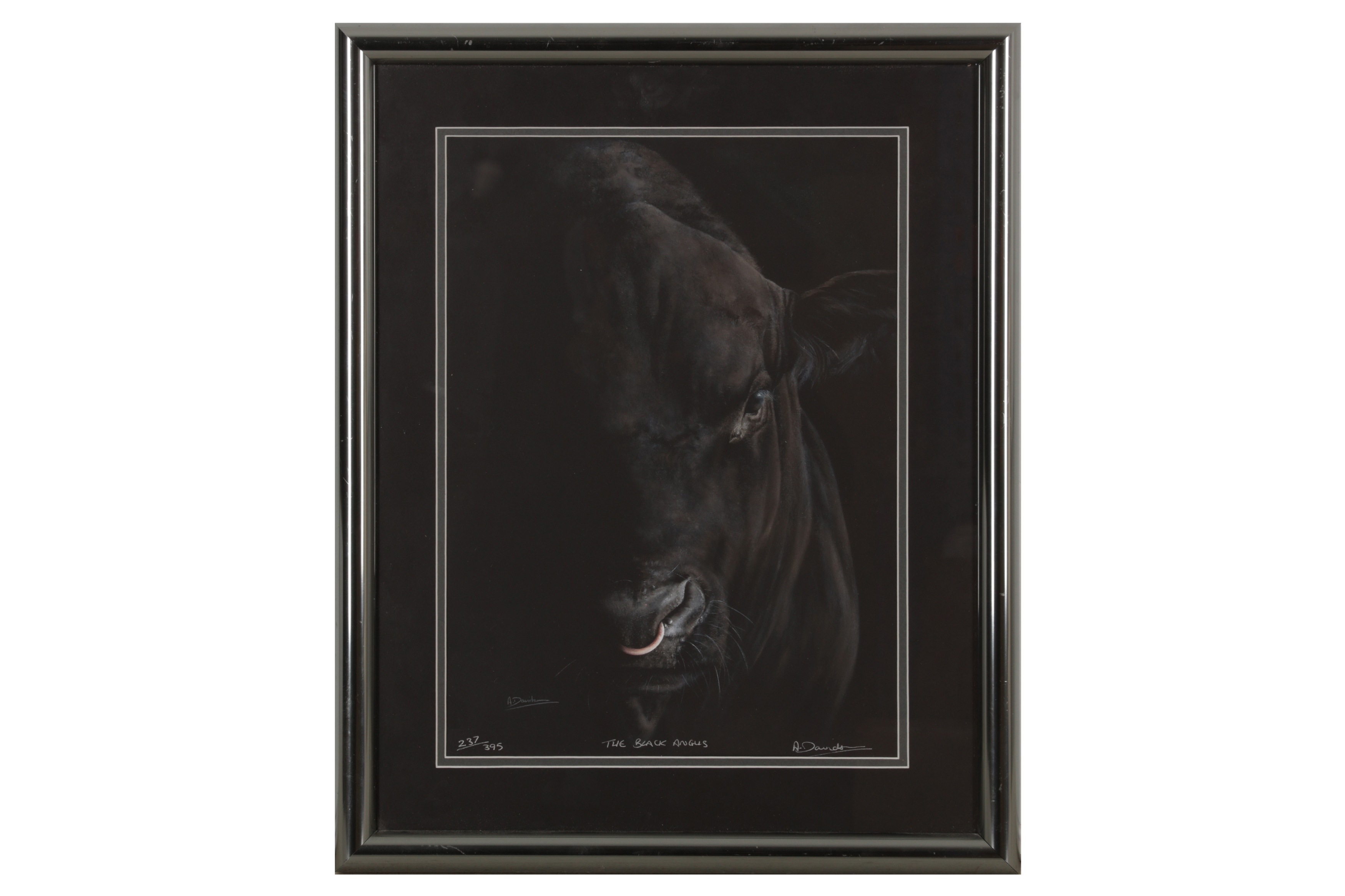 Angela Davidson | The Black Angus | MutualArt