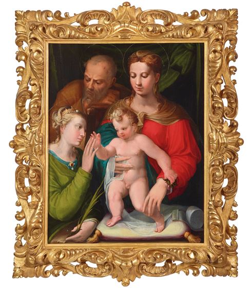 Ercole Procaccini Il Vecchio | The Mystic Marriage of Saint Catherine ...