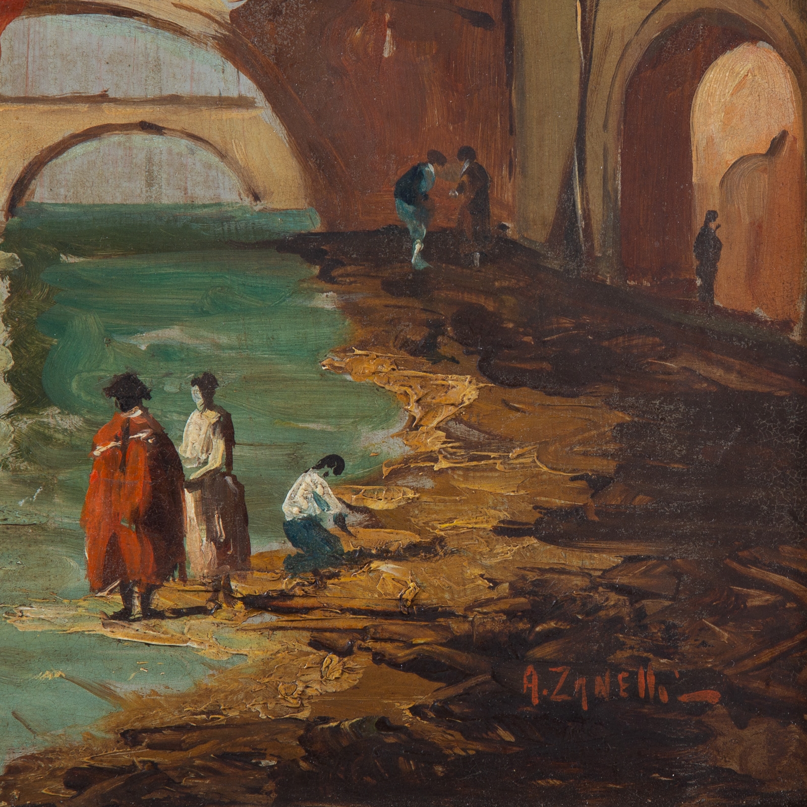A. Zanelli | Scene in Venice | MutualArt