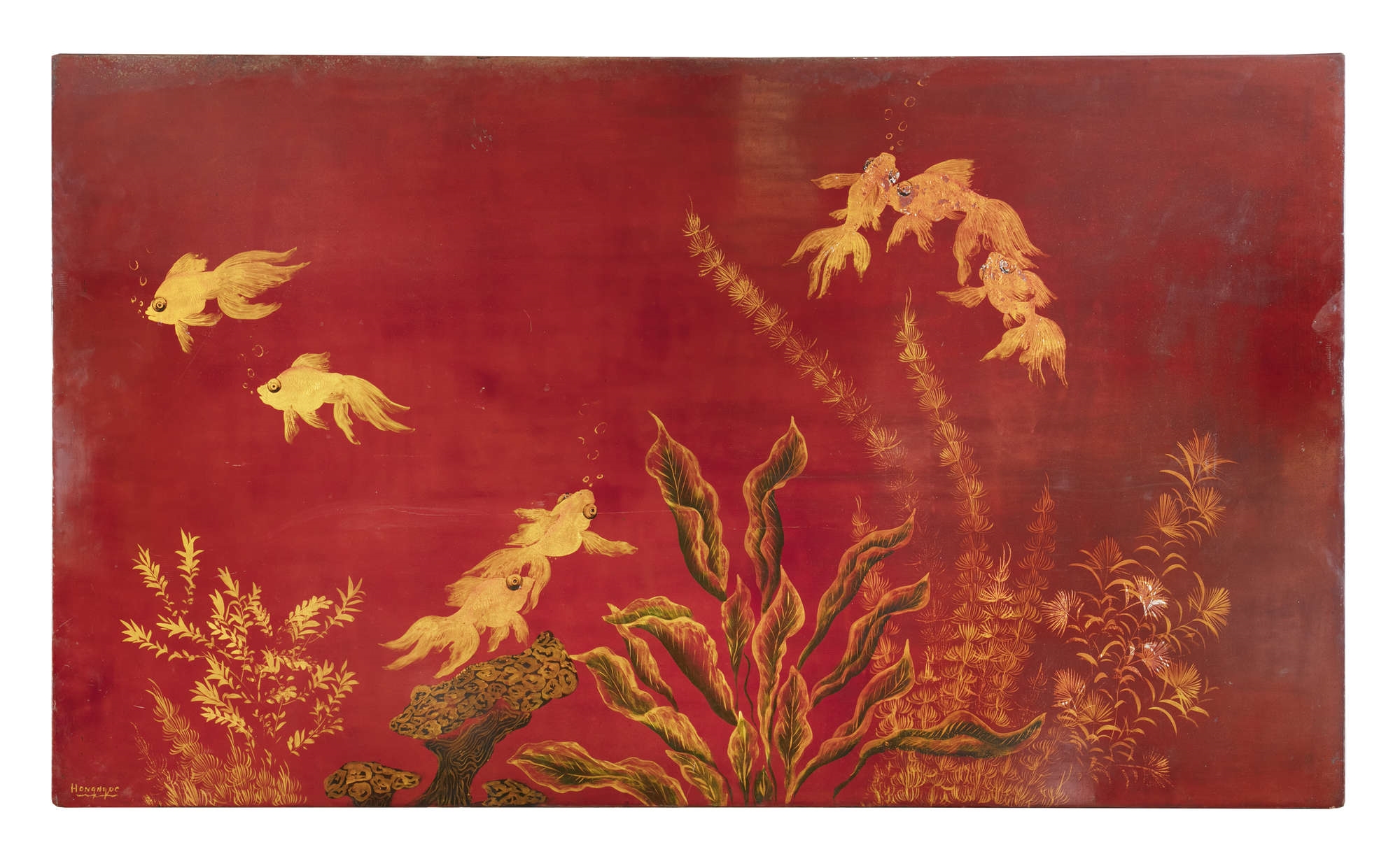 Hoang Ngoc | Poissons rouges de l’Abondance / Goldfish of Abundance ...
