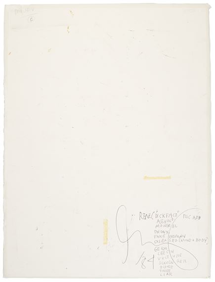 Jean-Michel Basquiat | Réne Ricard (1984) | MutualArt