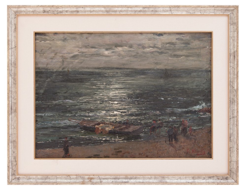 Federico Morello | L'arrivo dei pescatori | MutualArt