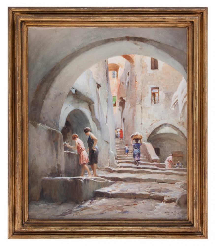 Achille Beltrame | Vecchia Sanremo | MutualArt