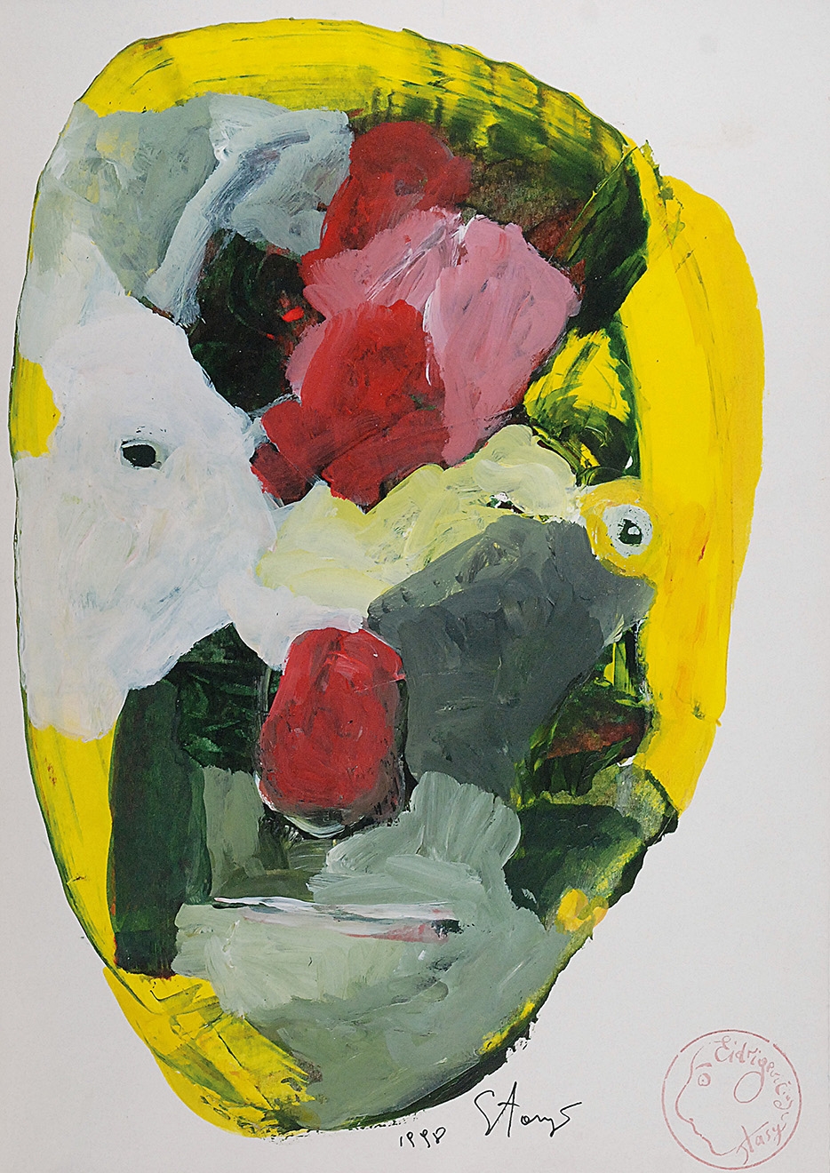 Stasys Eidrigevicius | Paleta (1998) | MutualArt