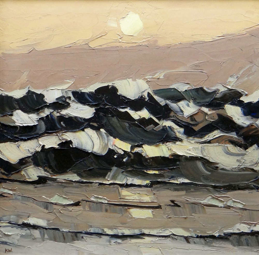 Kyffin Williams | Sun Above Nant Peris (no. 2) (1982) | MutualArt