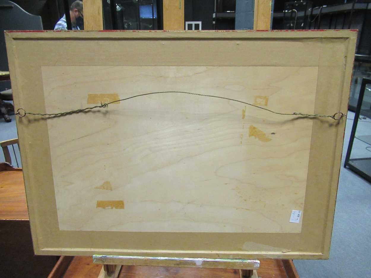 Albert Ernest Markes | Ships anchored on a busy river | MutualArt