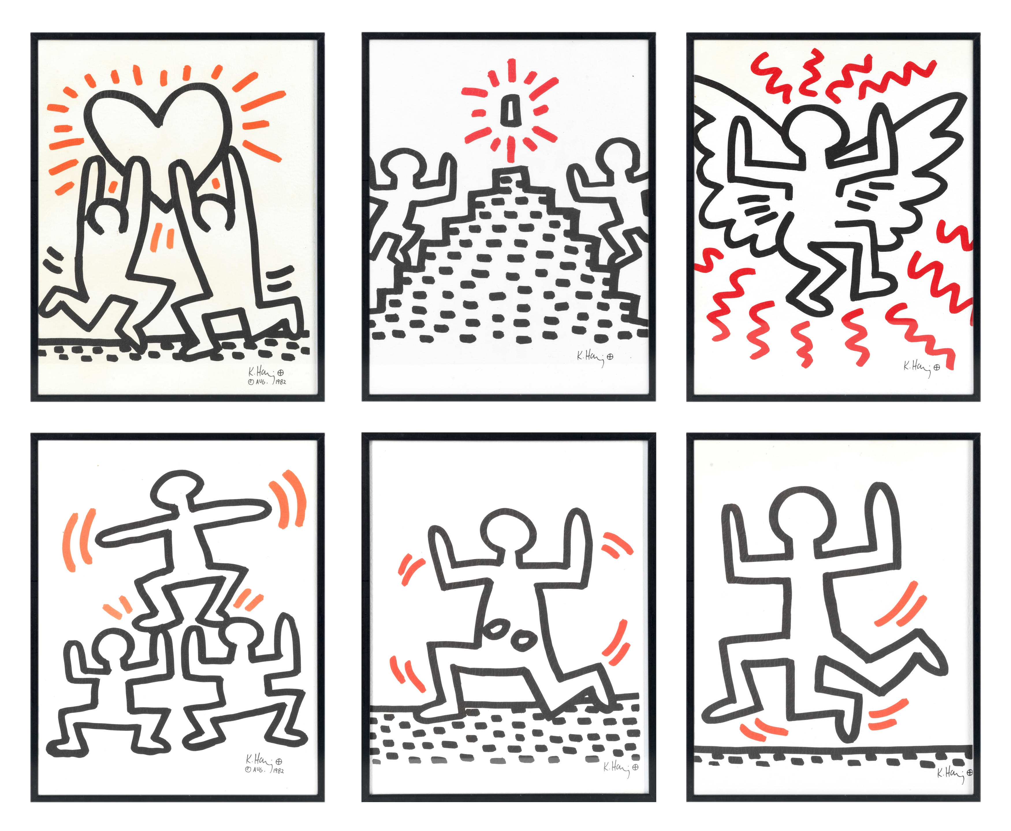 Keith Haring | Bayer Suite (1982) | MutualArt