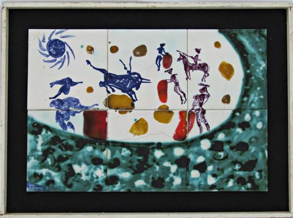 Salvador Dalí | A bull fighting scene | MutualArt