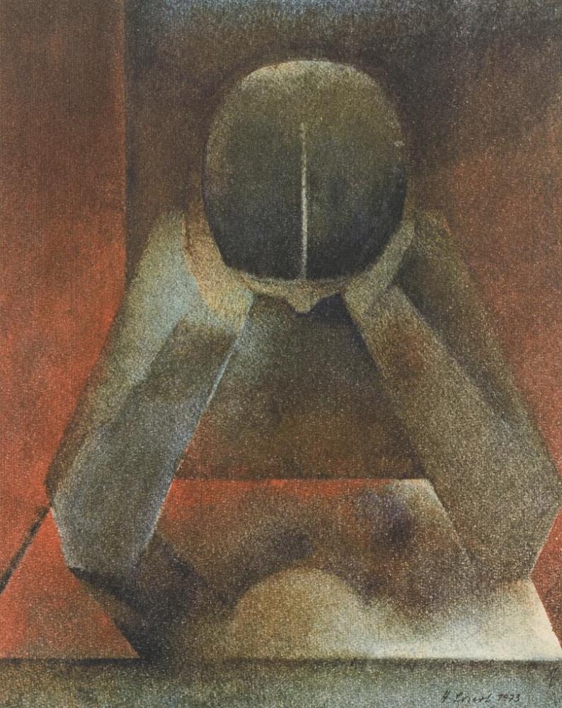 Heribert Losert | Reading Girl (1973) | MutualArt