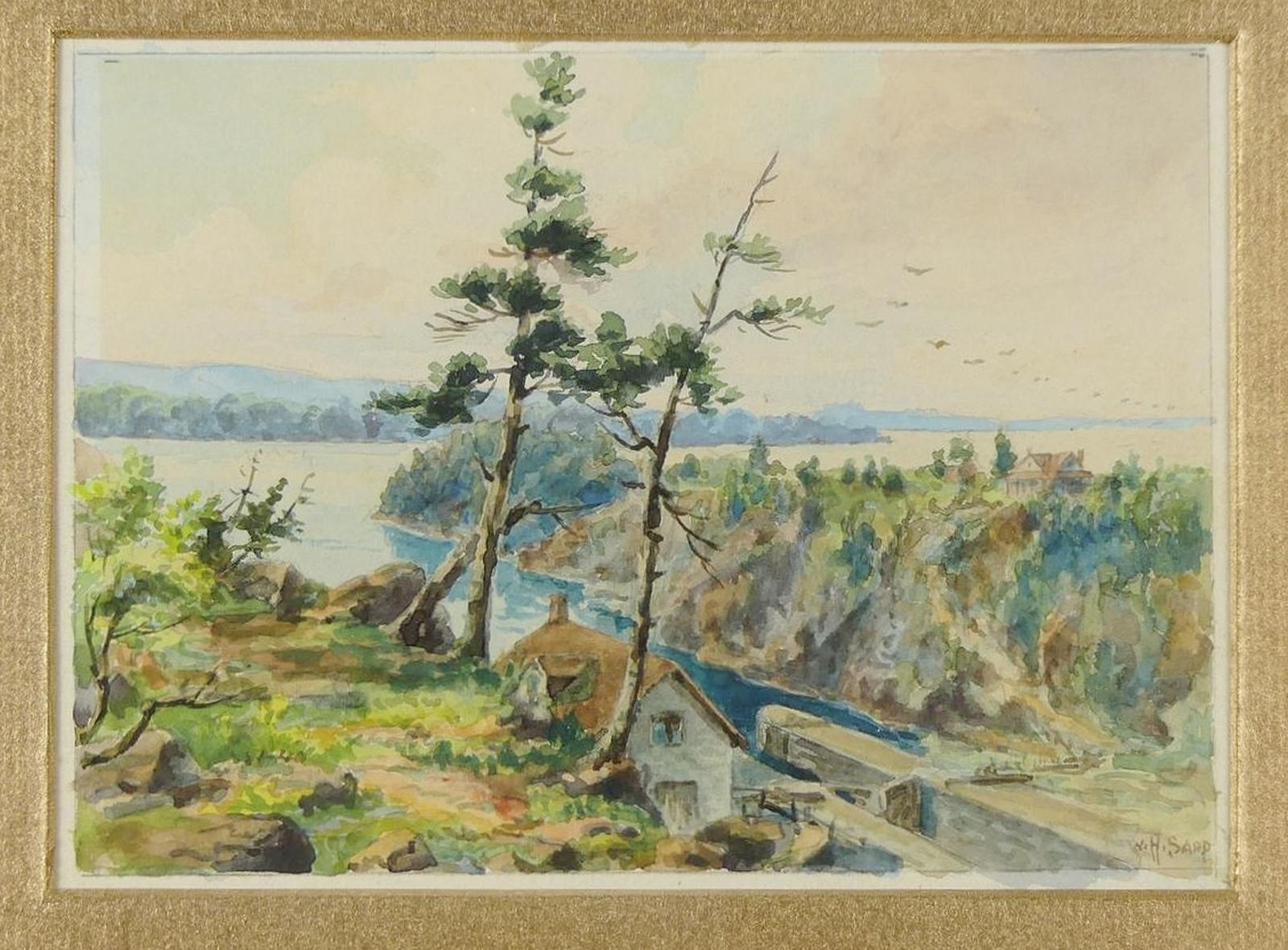 William Harvey Sadd | Rideau Canal at Ottawa | MutualArt