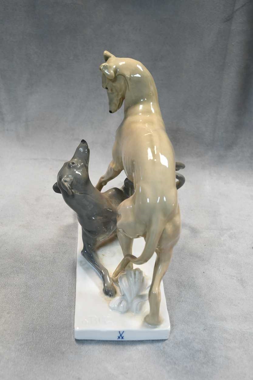Otto Pilz | Otto Pilz (1876-1934) for Meissen, a porcelain model of two ...