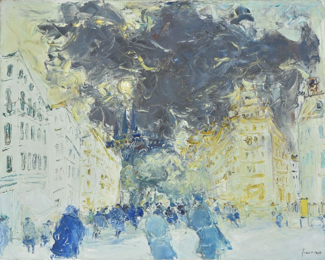 Jean Fusaro | Moonlight at St Michel (1984) | MutualArt