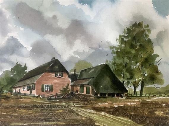 Bruce Johnson | Farmhouse in Veldhoven, Holland | MutualArt