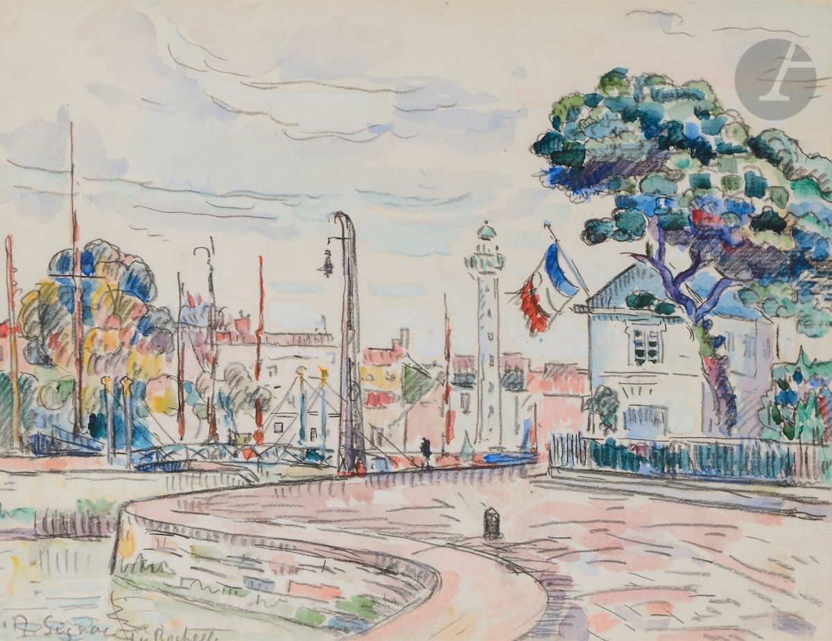 Paul Signac | La Rochelle (Circa 1920) | MutualArt