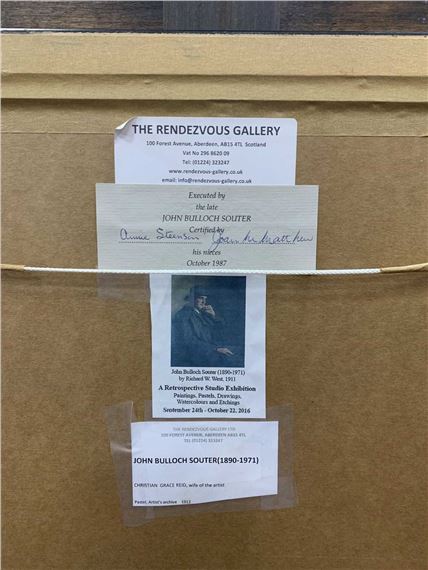 John Bulloch Souter | CHRISTIAN GRACE REID CIRCA 1912 (Circa 1912 ...