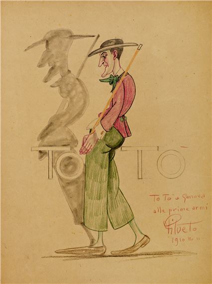 Francesco Bozzo | TOTÒ A GENOVA ALLE PRIME ARMI (1910) | MutualArt