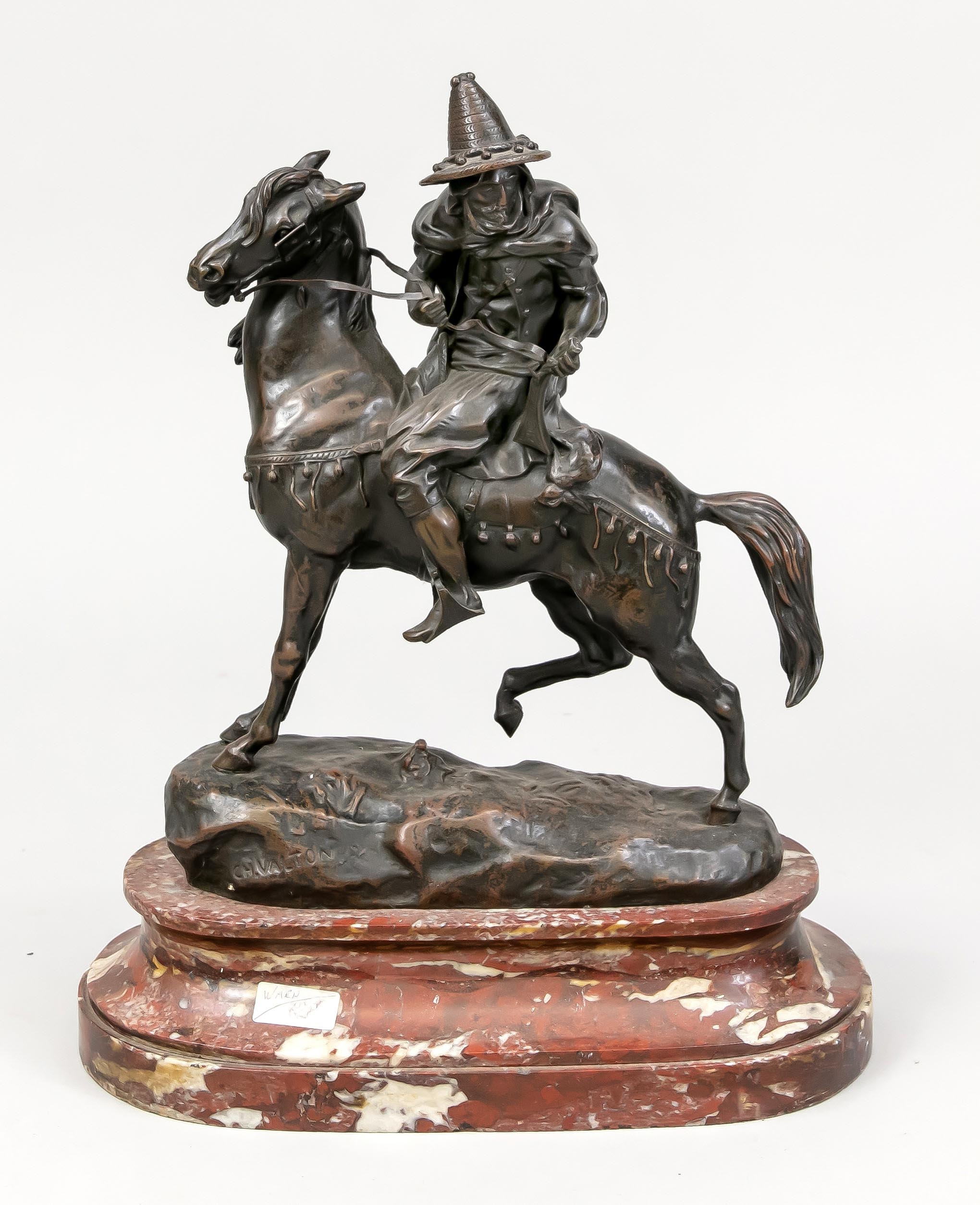 Charles Valton | Horseman with rifle | MutualArt
