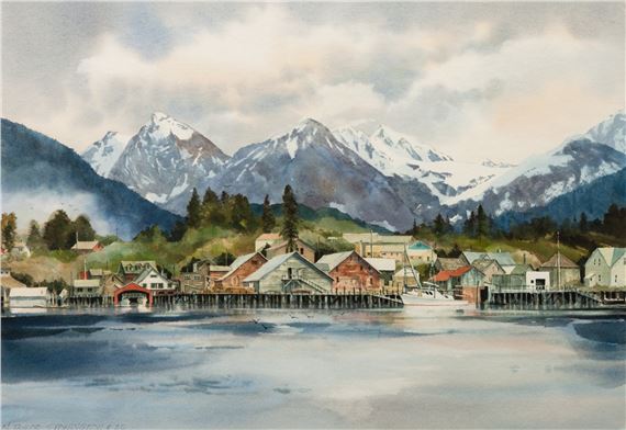 Nancy Taylor Stonington | Misty Mountain (1980) | MutualArt