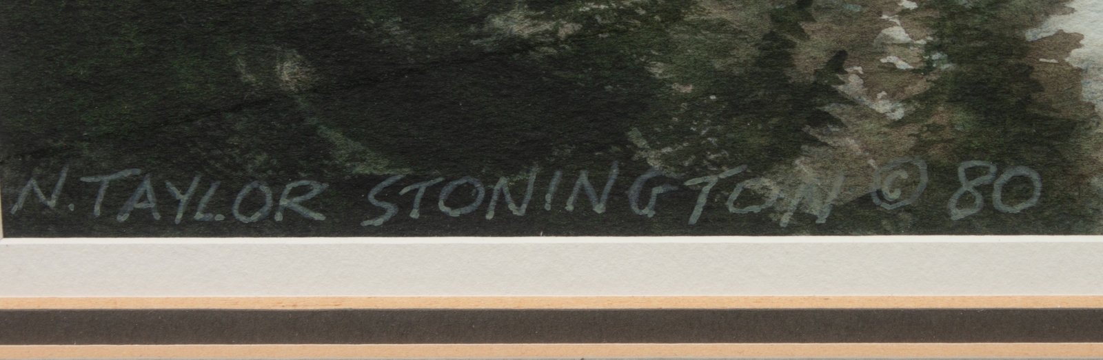 Nancy Taylor Stonington | Misty Mountain (1980) | MutualArt