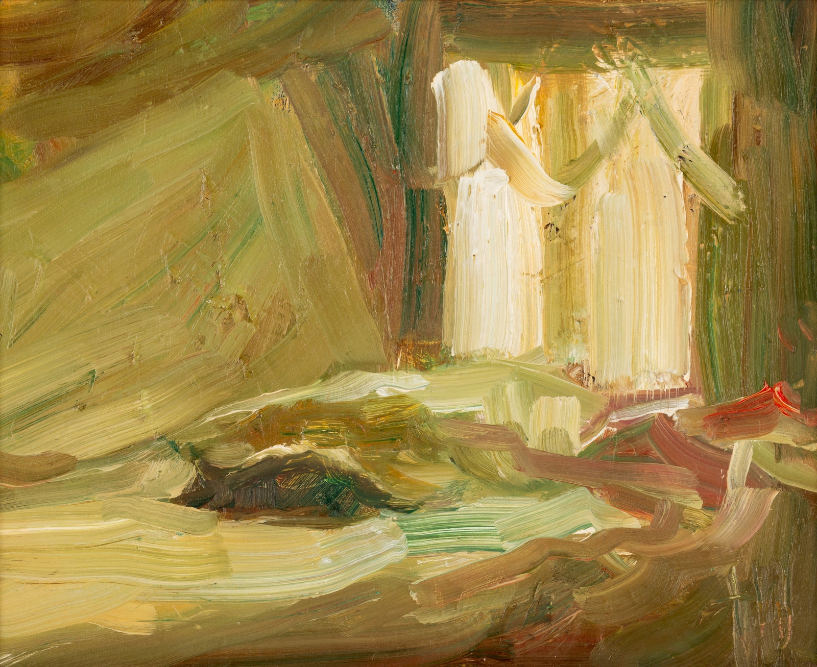 Michelle Torrez | Artist's Studio with Cat | MutualArt