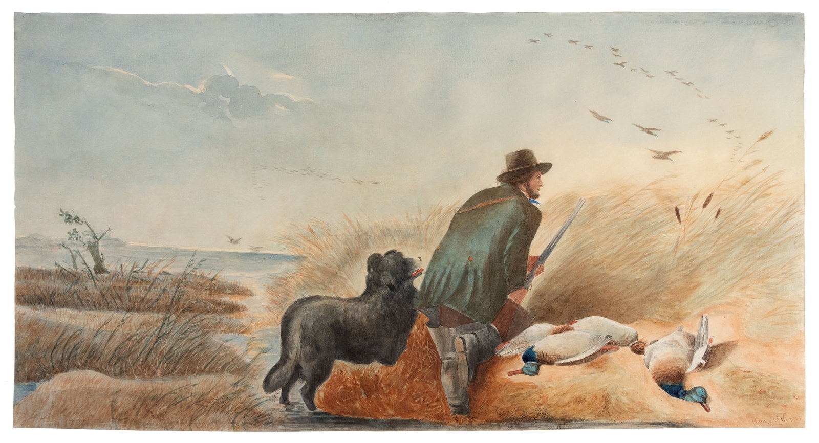 Harry Pelling Gill | Hunting Scene | MutualArt