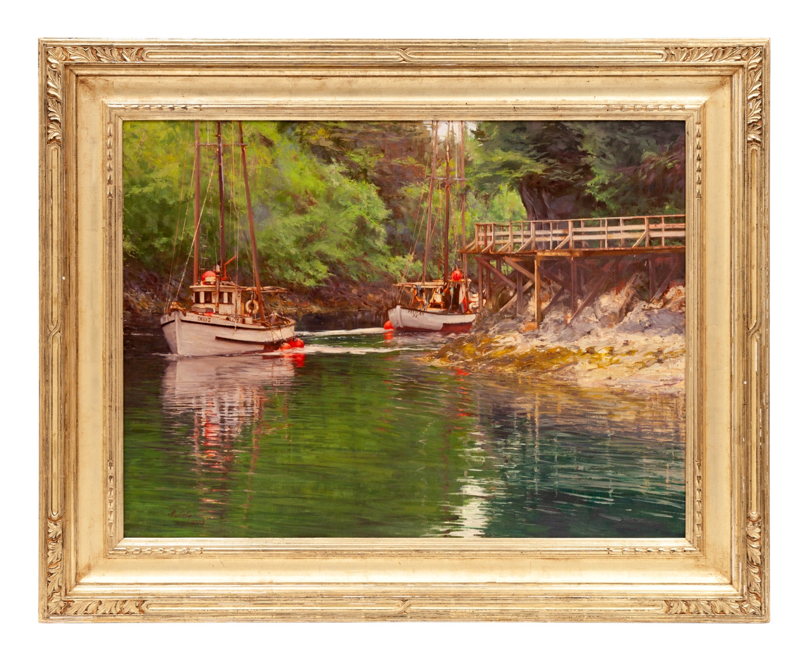 Paul Mullally | Alaskan Harbor (2003) | MutualArt