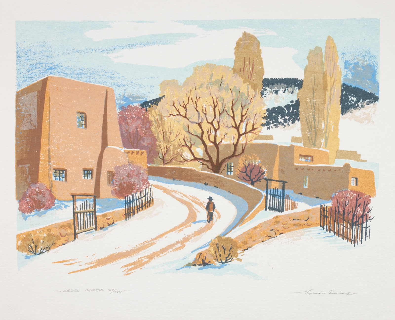 Louie Ewing | Three Horses | MutualArt