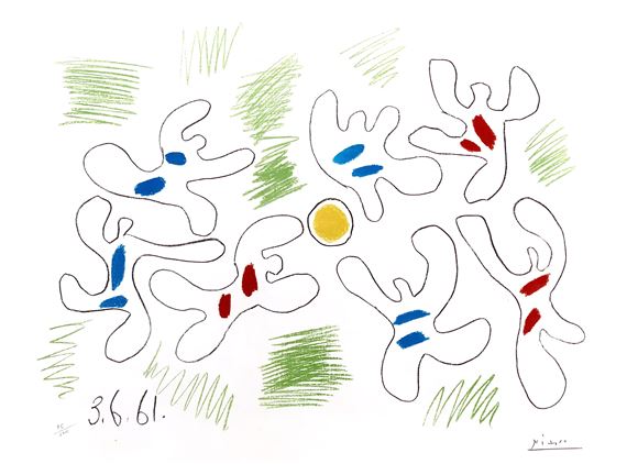 Pablo Picasso | Football (1961) | MutualArt