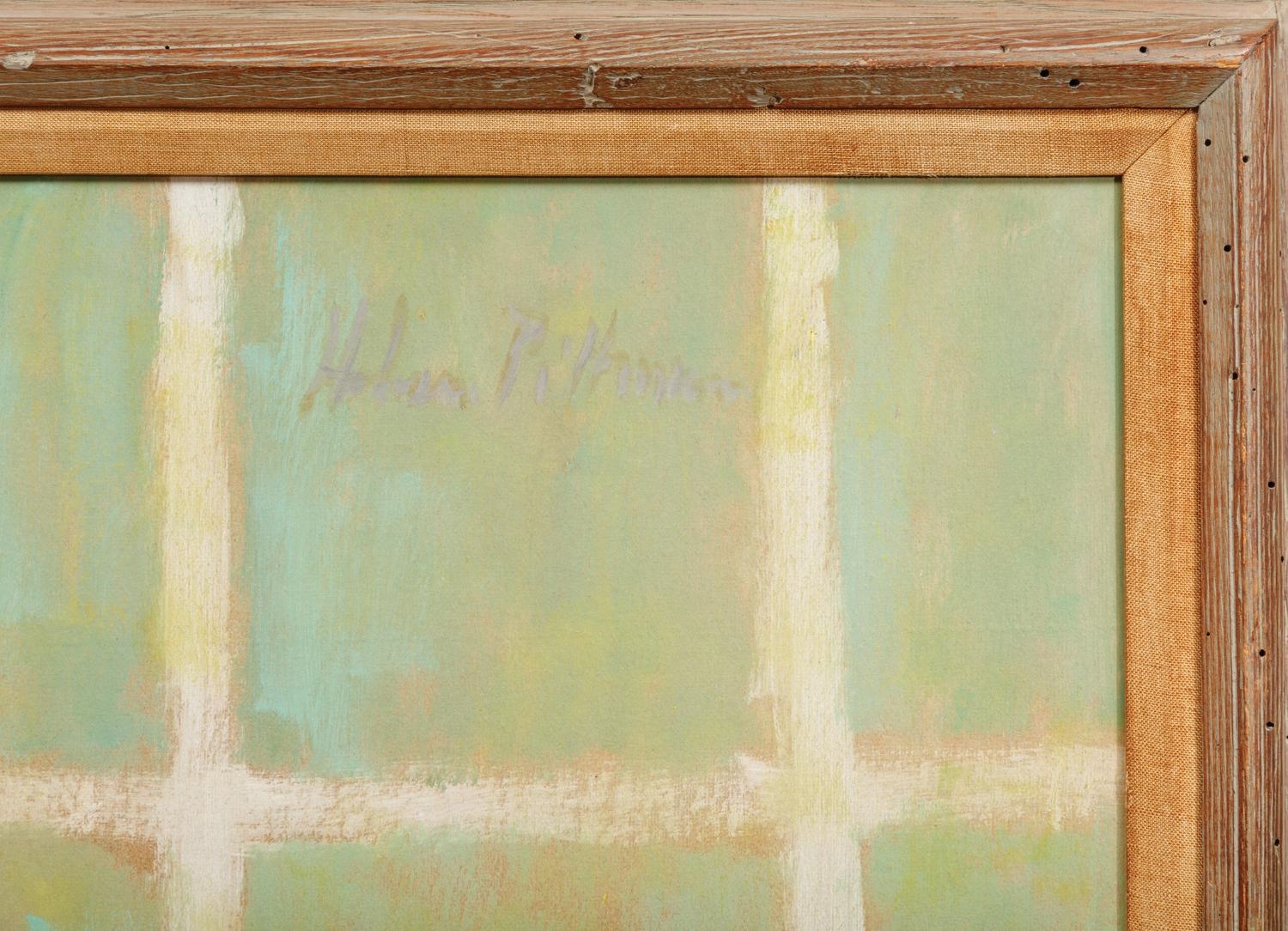 Hobson Pittman | Still Life with a Bouquet of Flowers Posed on a Chair ...