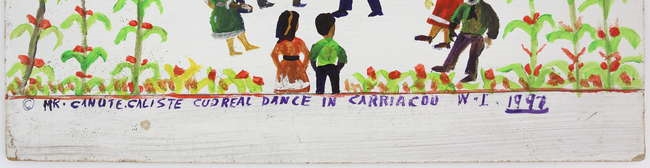 Canute Caliste | Cudreal dance in Carriacou, W. I. 1997 (1997) | MutualArt