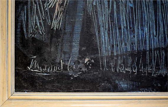 Derek Inwood | View of a pond in moonlight (60) | MutualArt