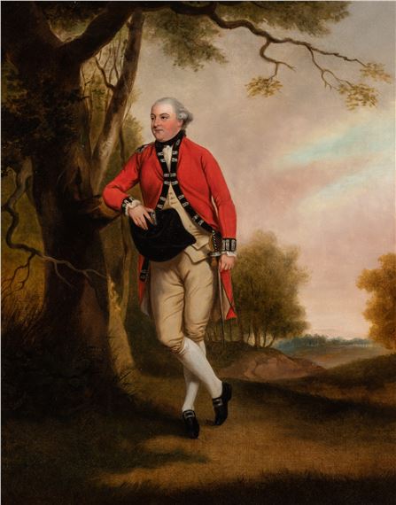 Arthur William Devis | PORTRAIT OF AN OFFICER | MutualArt