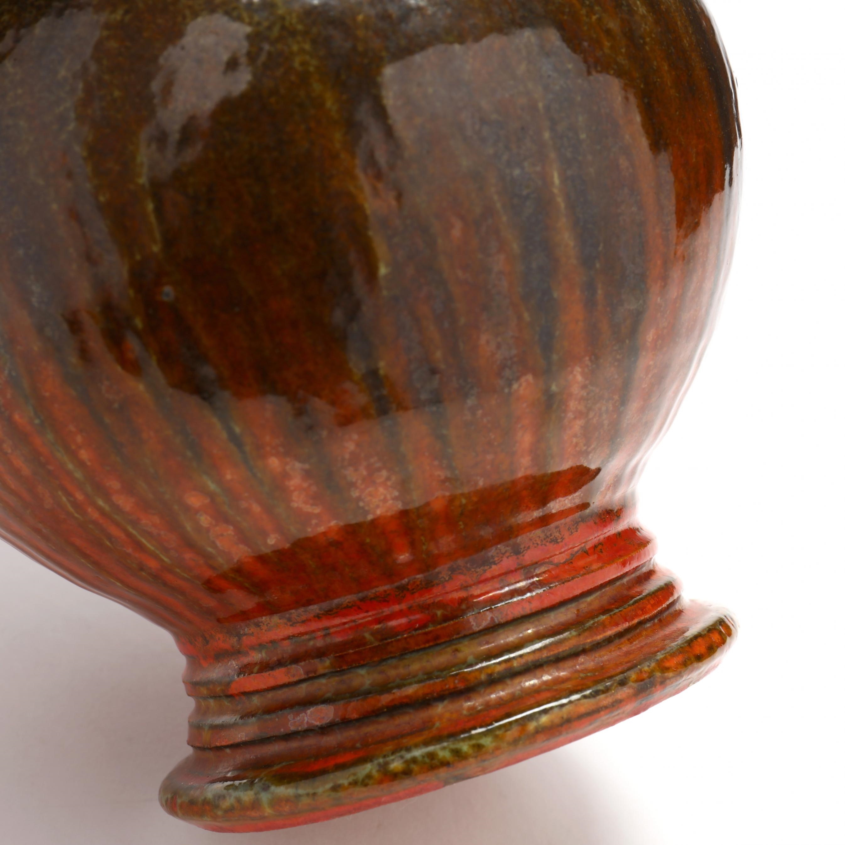 Cole Pottery | Tooled Rim Vase | MutualArt