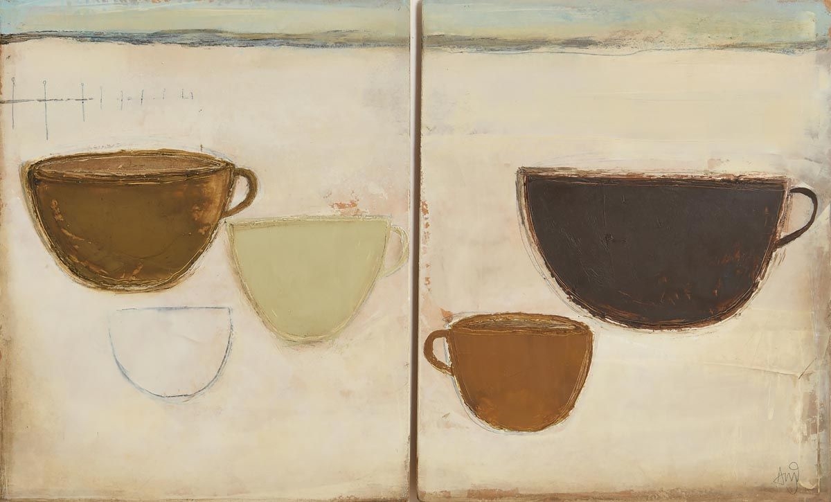 Anji Allen | Still Life - Two Cups | MutualArt