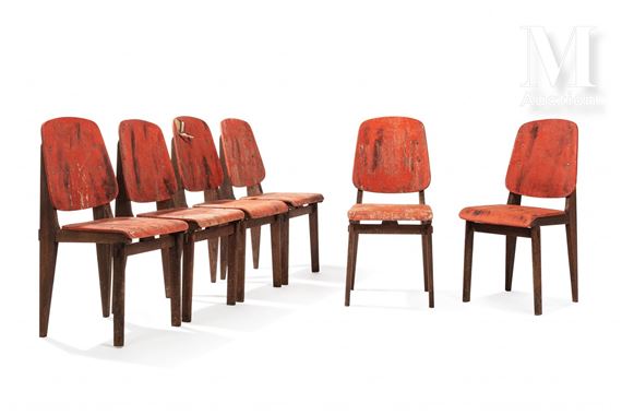 Jean Prouvé | All wood chairs | MutualArt