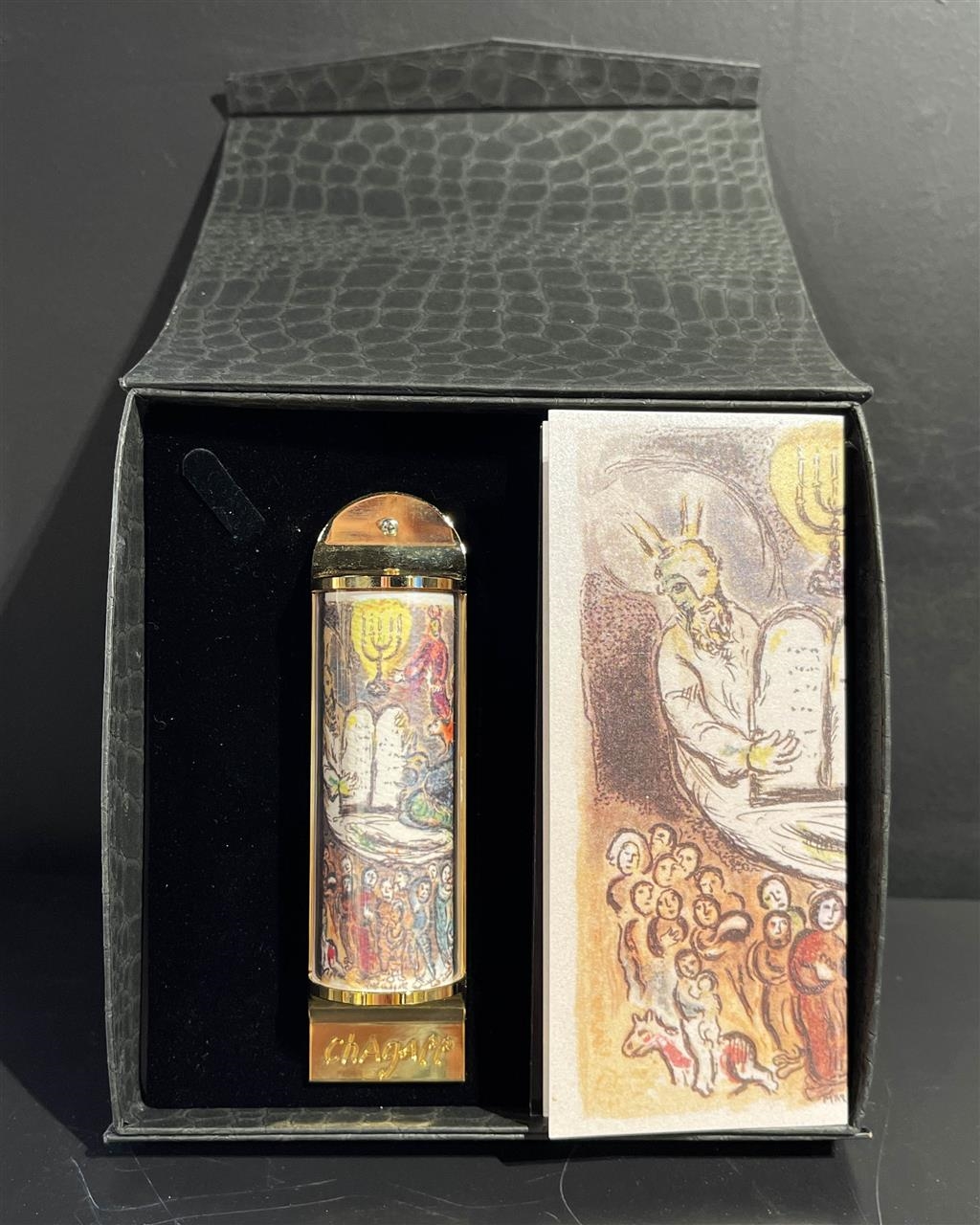 Marc Chagall | Limited Edition Marc Chagall Mezuzah - Ten Commandments ...