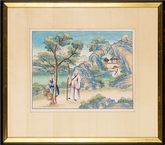 Chinese School, 19th Century | Rural Chinese tradesmen | MutualArt