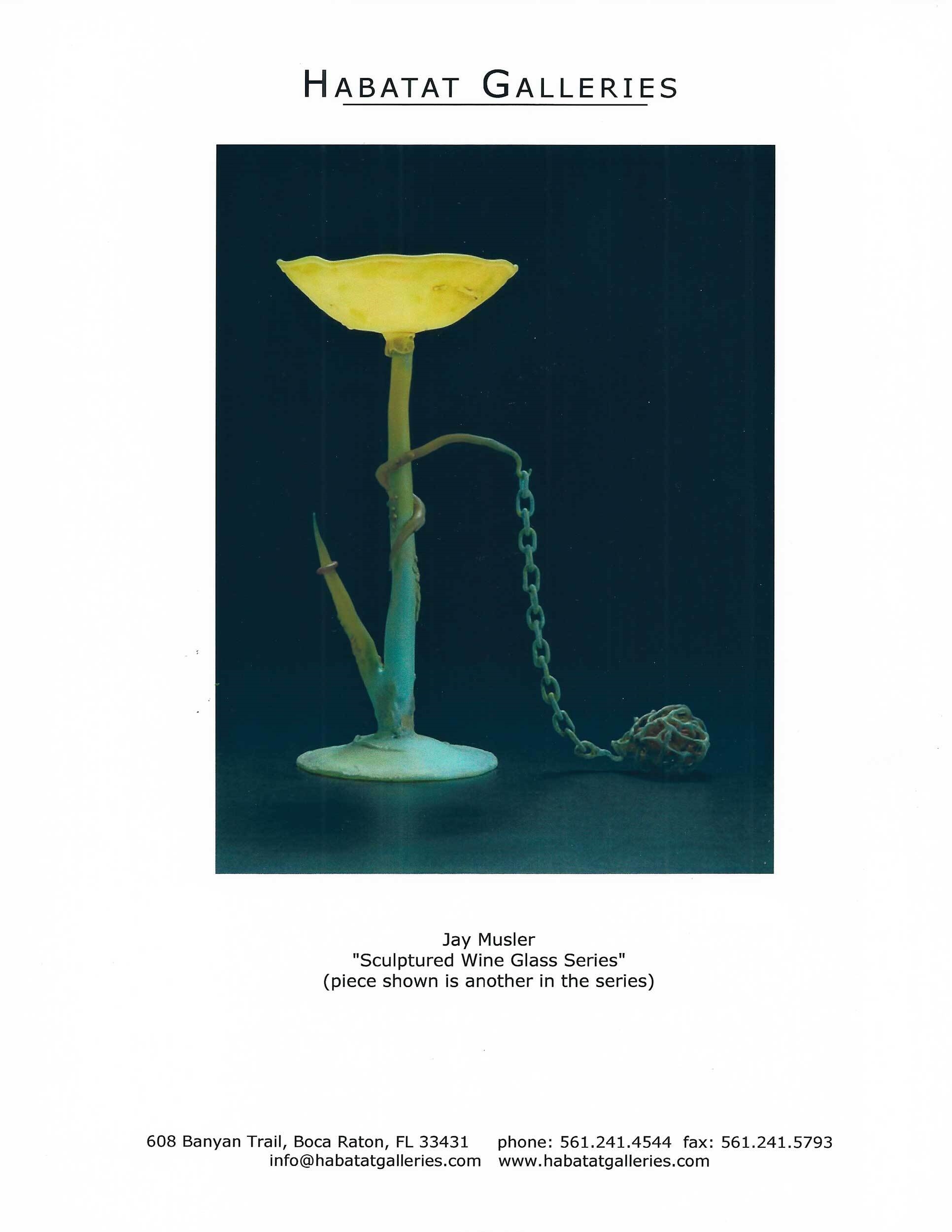 Jay Musler | from the Sculpted Wine Glass Series (2004) | MutualArt