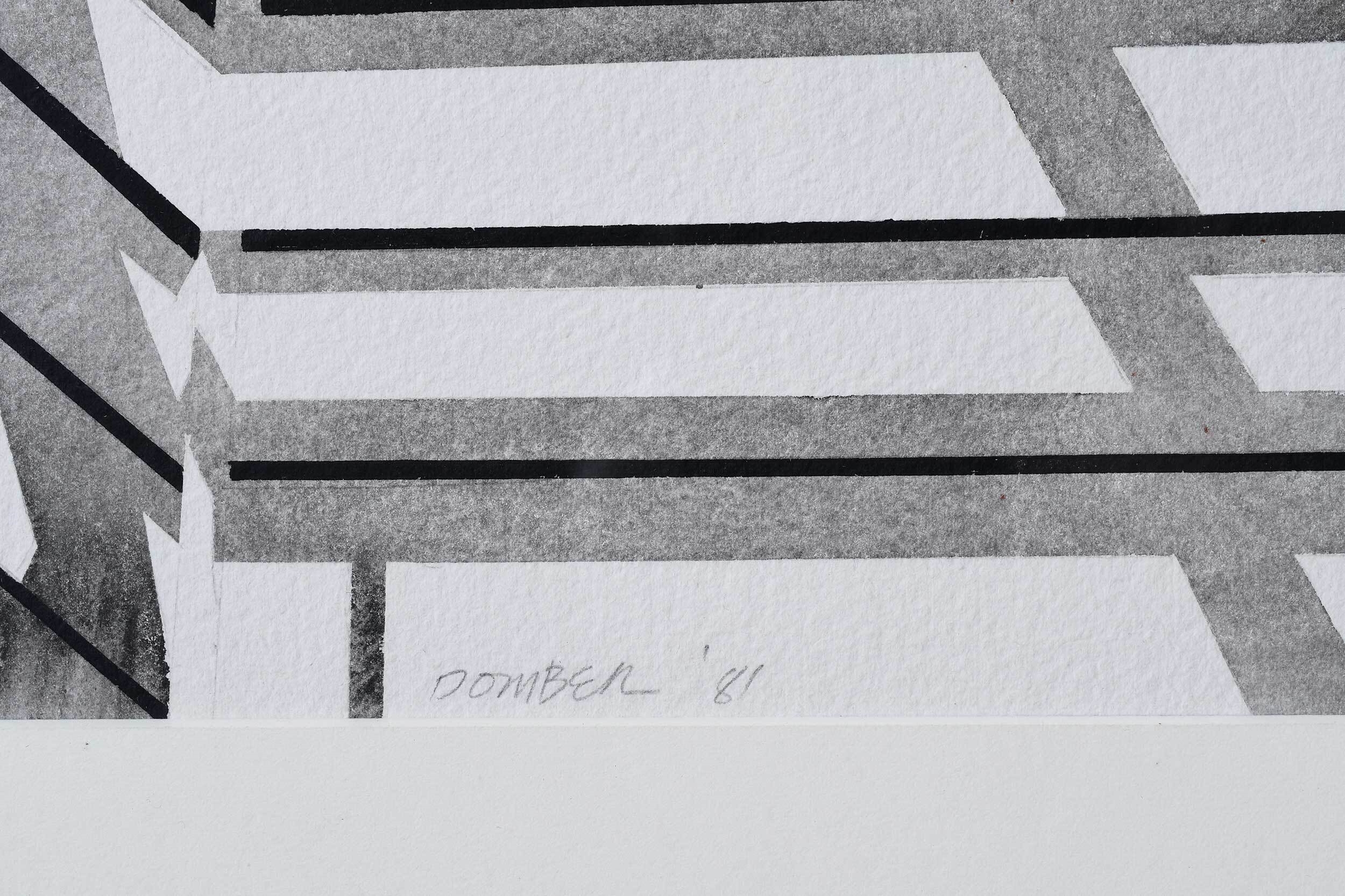 George Dombek | Fire Escape, Columbus and Broadway (1981) | MutualArt