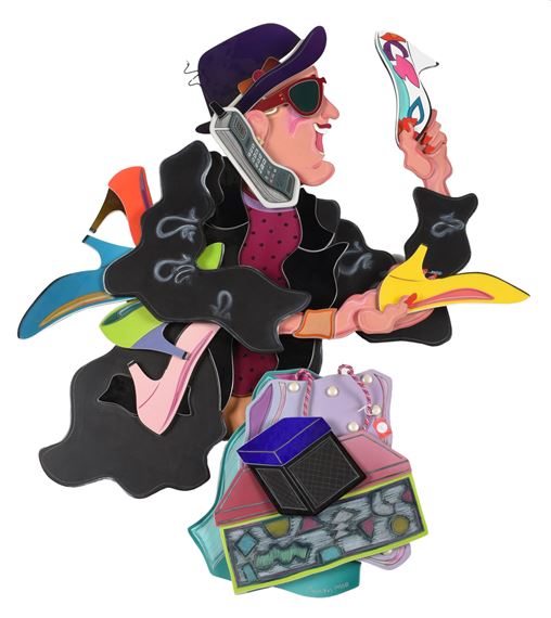 Ricky Bernstein | The Shopper (1993) | MutualArt