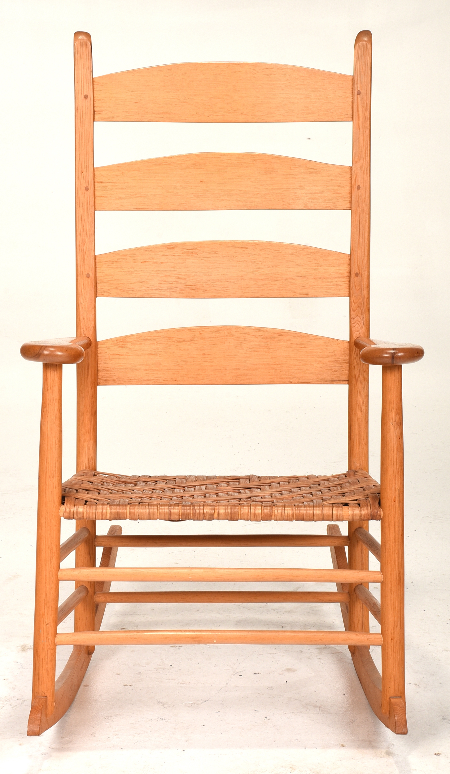 Brian Boggs | Brian Boggs Ladder Back Rocking Chair (1982) | MutualArt