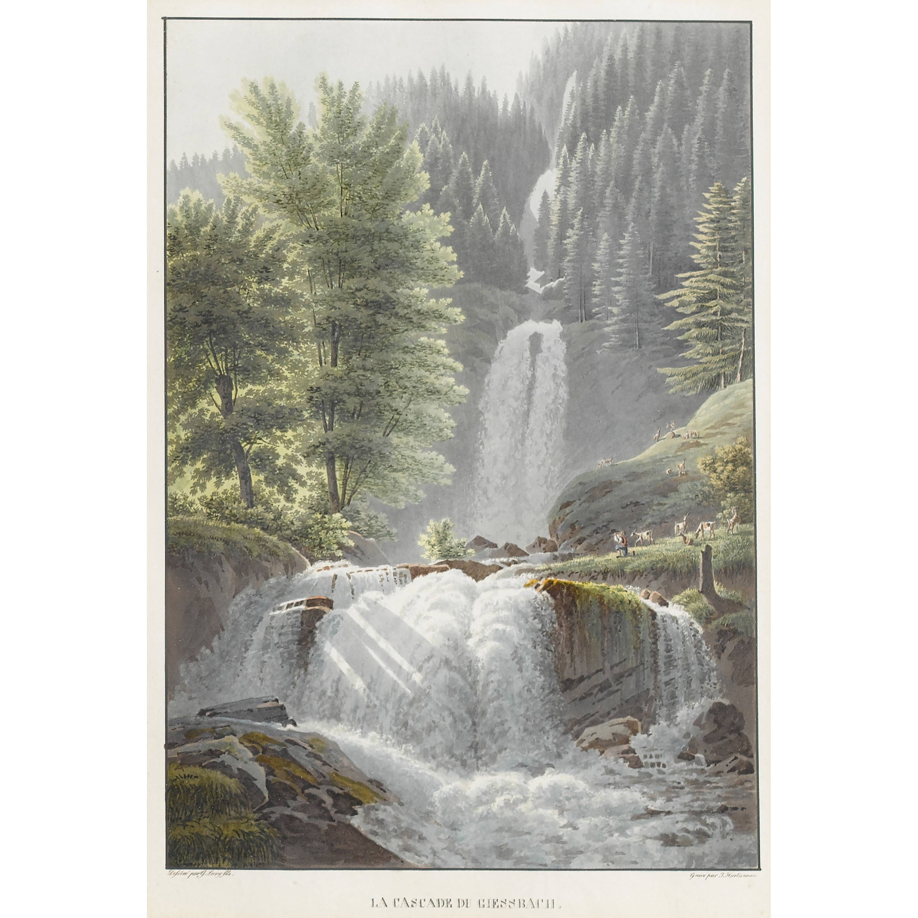 Mathias Gabriel Lory | La Cascade de Giessbach | MutualArt
