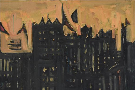 Ronnie Cutler | ABSTRACT CITYSCAPE | MutualArt
