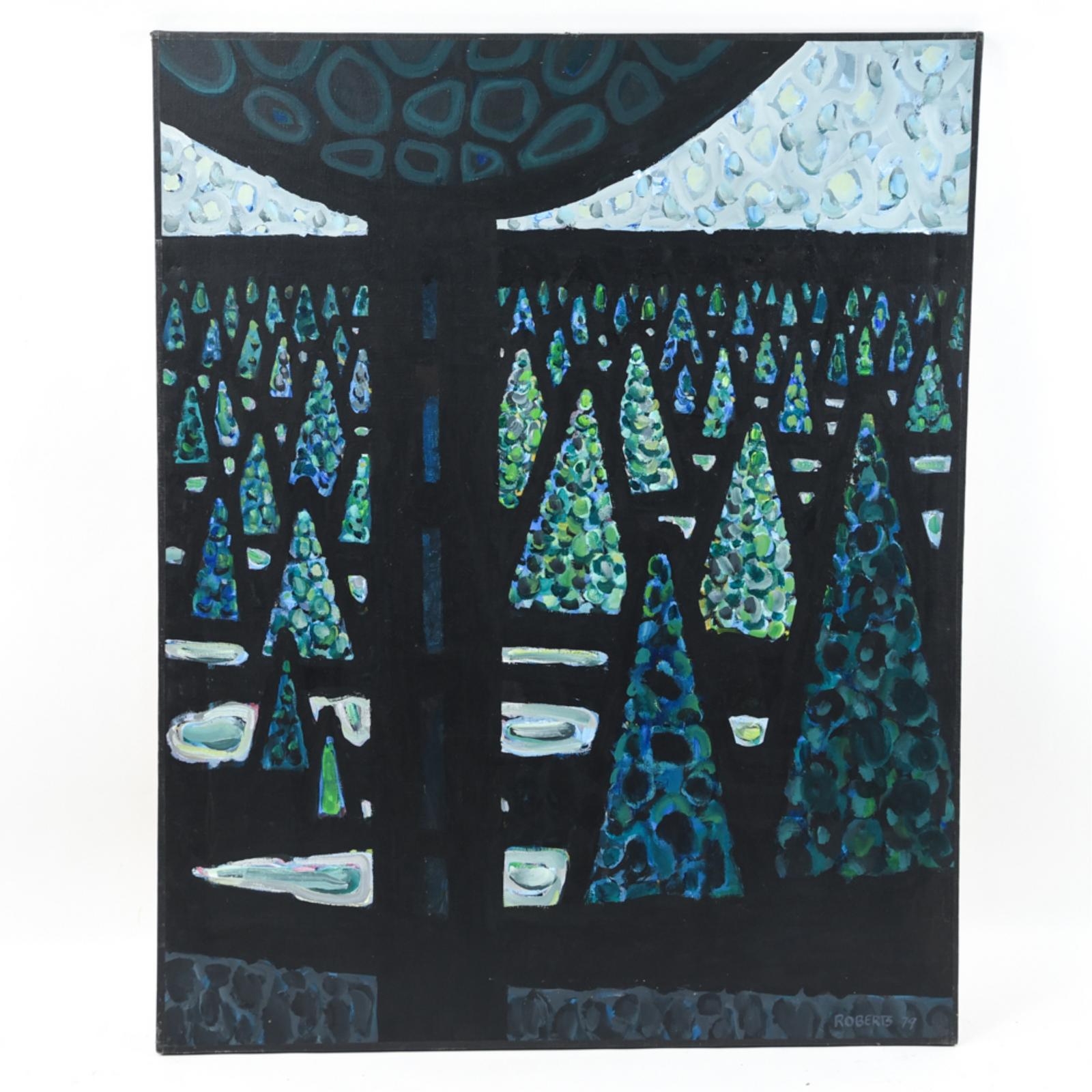Richard Roberts | Abstract landscape | MutualArt